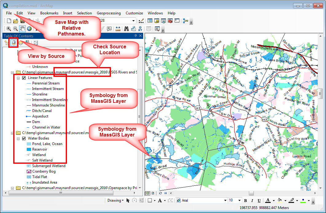 Gis Manual Collecting Gis Data And Metadata Tutorial